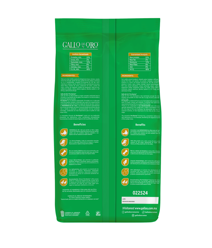 Pre-Starter® - Gallos
